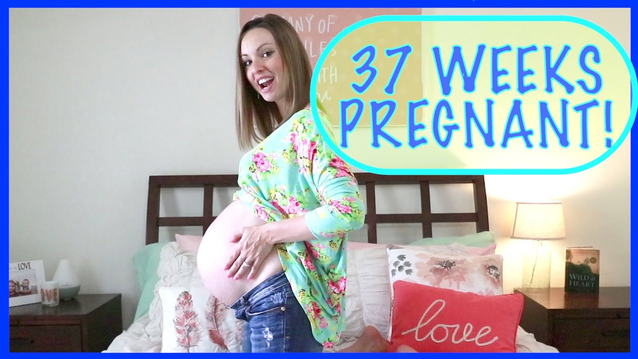 37 WEEK BUMPDATE | THE BABY IS COMING EARLY!! - YouTube