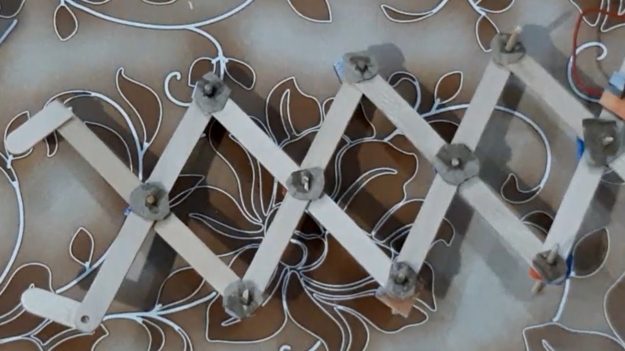 DIY scissor arm - YouTube