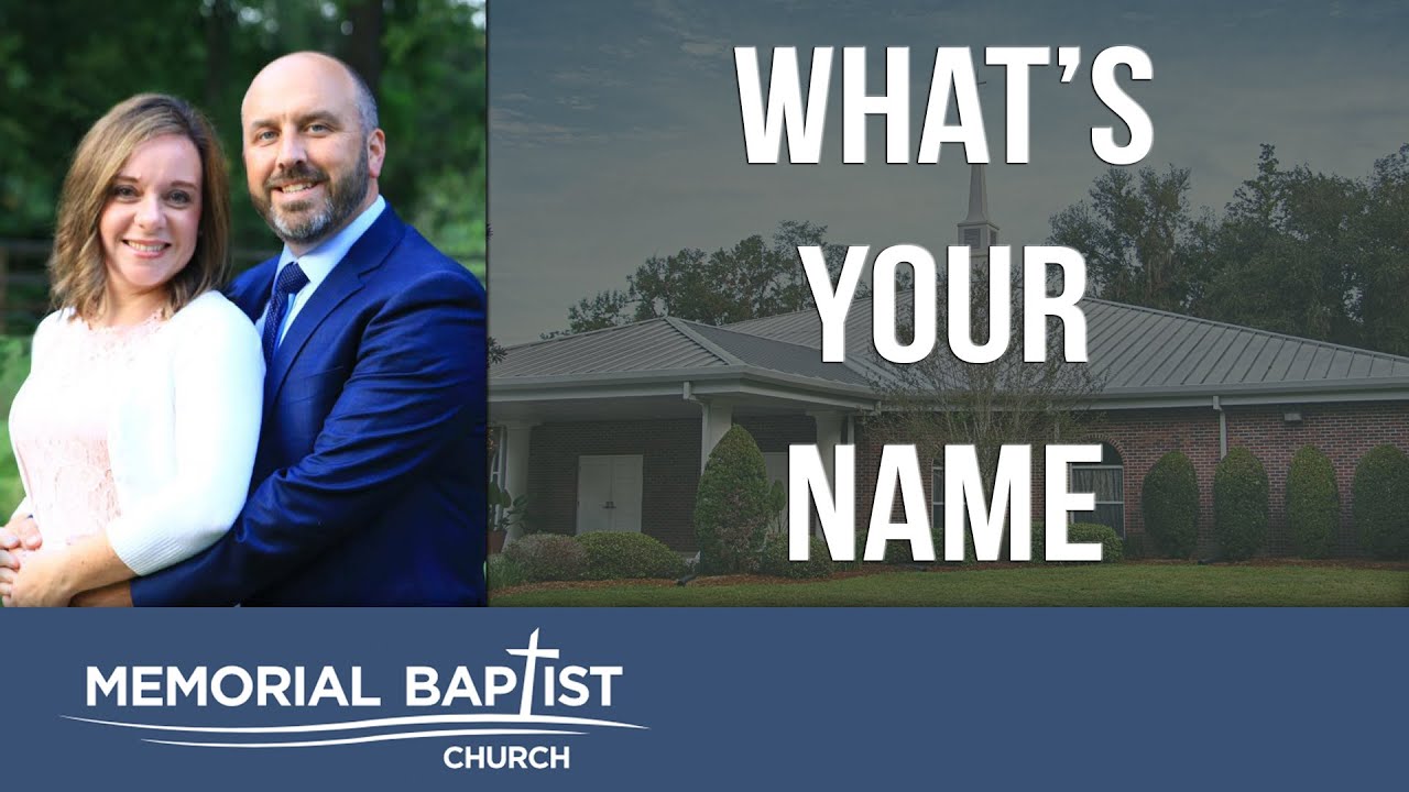 What's Your Name - Evangelist Matt Downs - YouTube
