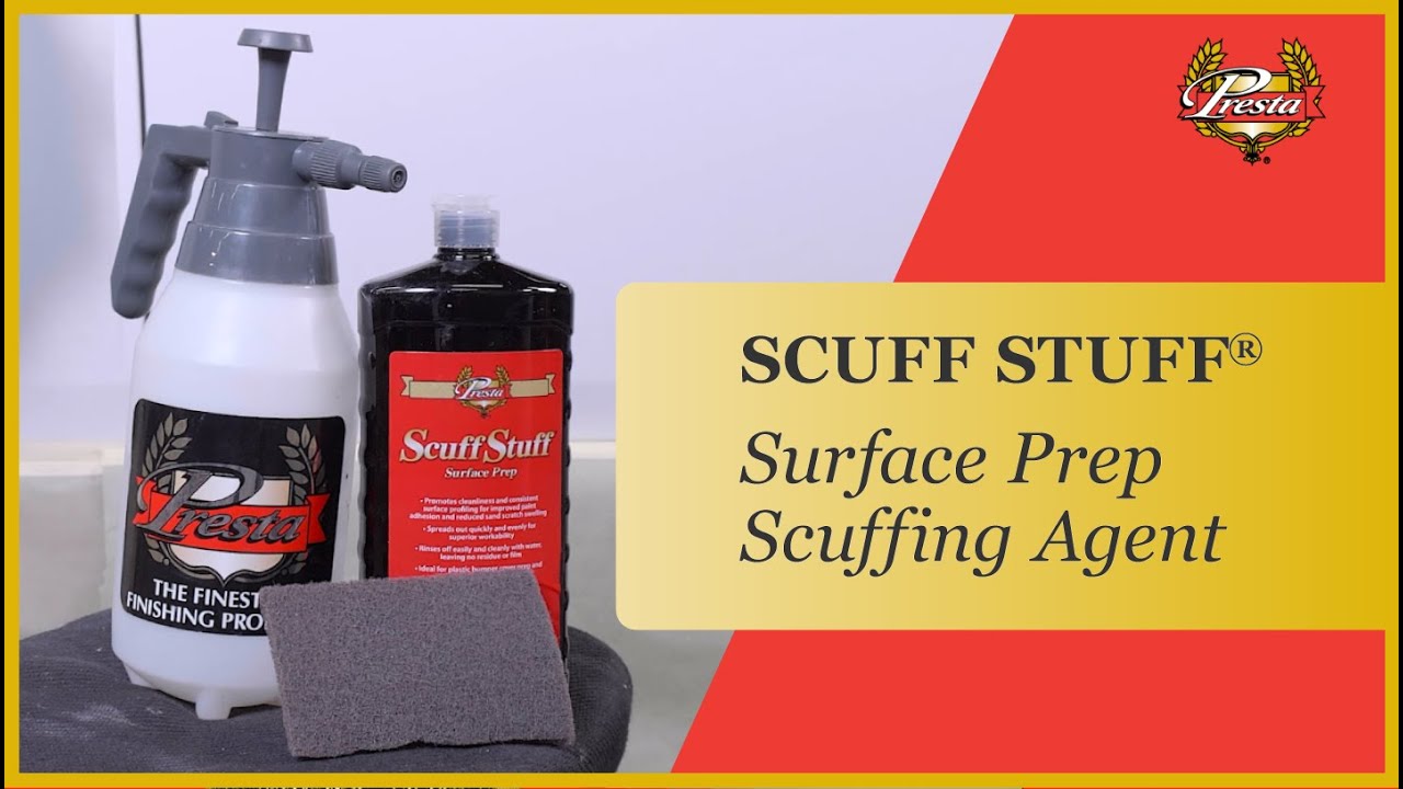 Scuff Stuff® Surface Prep Scuffing Agent - YouTube