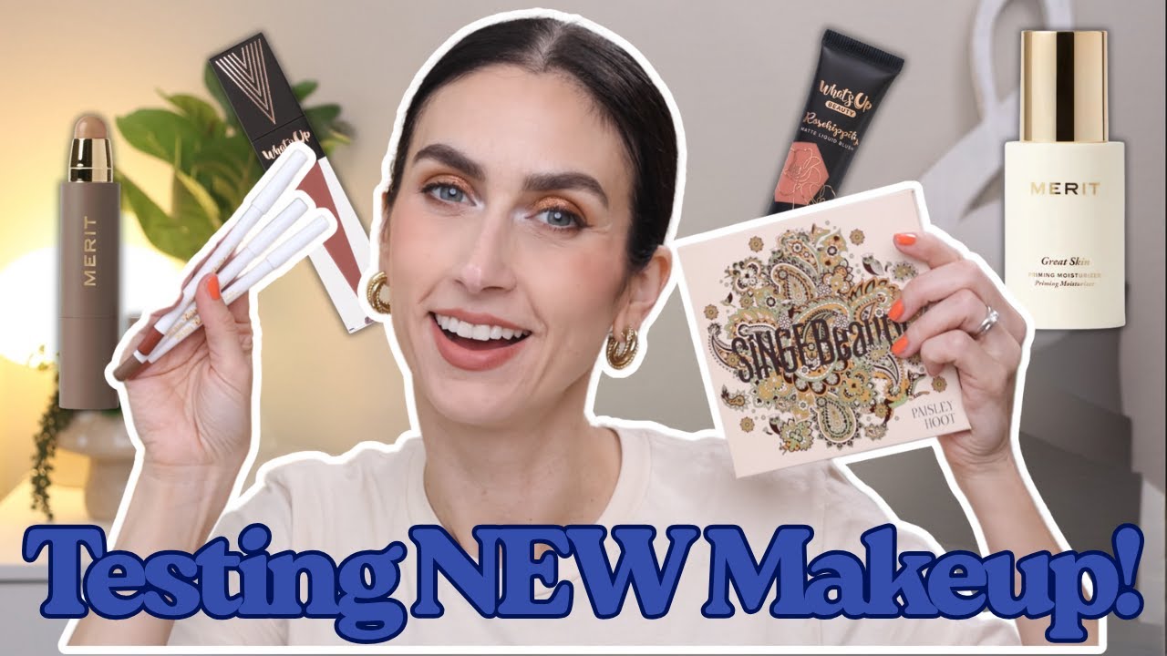 NEW SINGE BEAUTY COLLECTION! 🦉💛 | Also Testing Some Other NEW Makeup ...