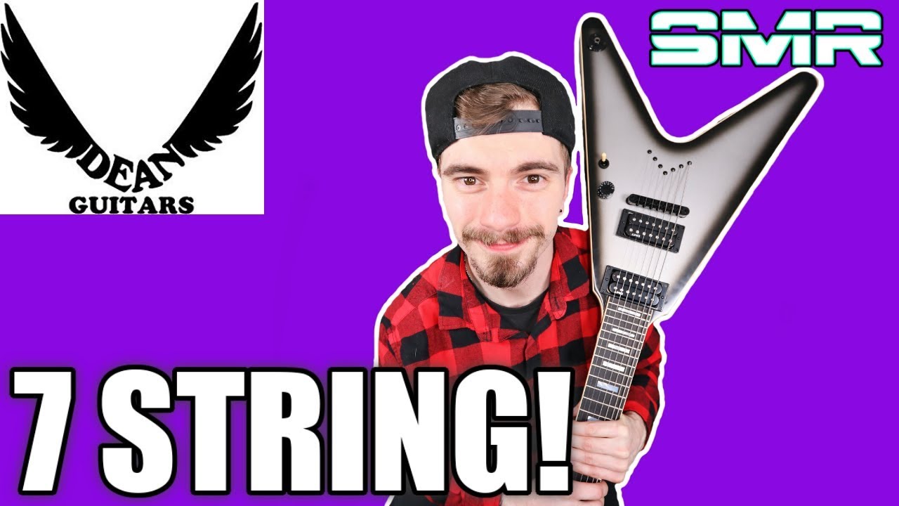 MY CUSTOM 7 STRING! DEAN GUITARS V DEMO - YouTube
