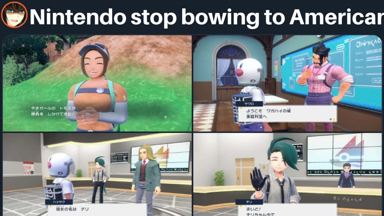 Pokemon SV designs BRUTALIZED in Japan - YouTube