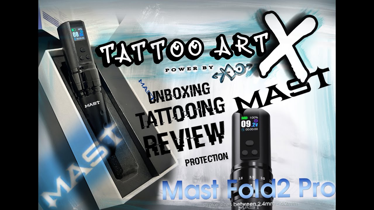 Mast Fold 2 pro - Tattoo Machine Revealed 2025 - YouTube