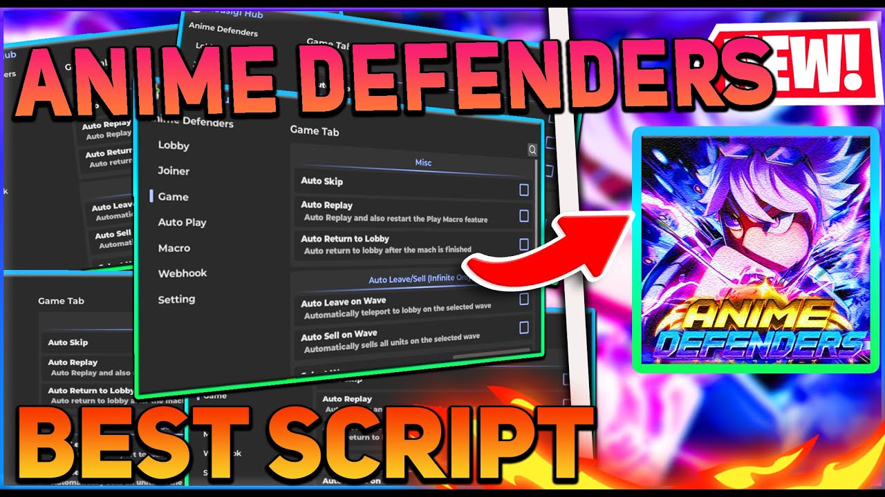 Anime Defenders Script GUI / Hack (Auto Summon, Rollback, Dupe Units ...