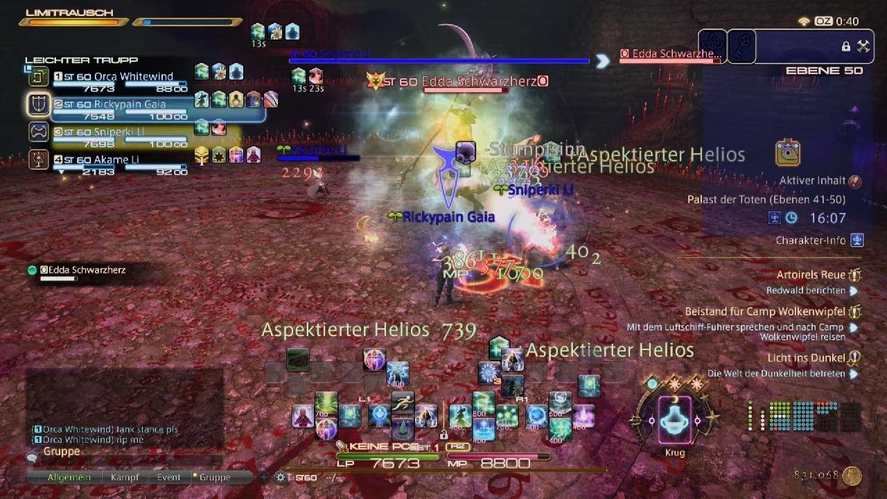FF14 PoD floor 50 - YouTube