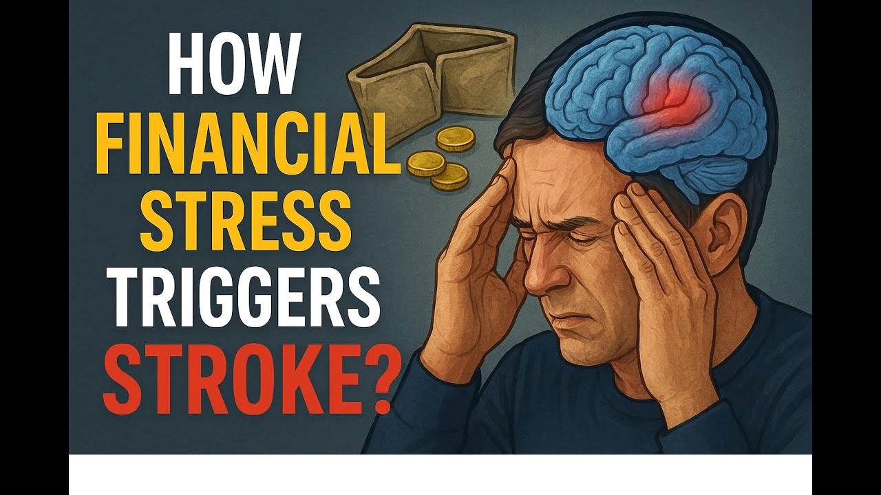 How financial stress triggers stroke ? - YouTube