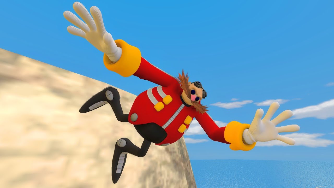 Eggman Ragdoll Fall Physics (GMOD) Episode 273 - YouTube