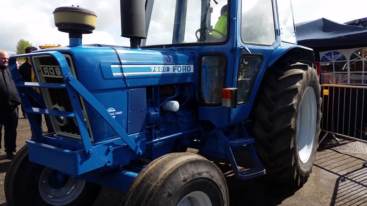 ford 7600 on Agri Tune - YouTube