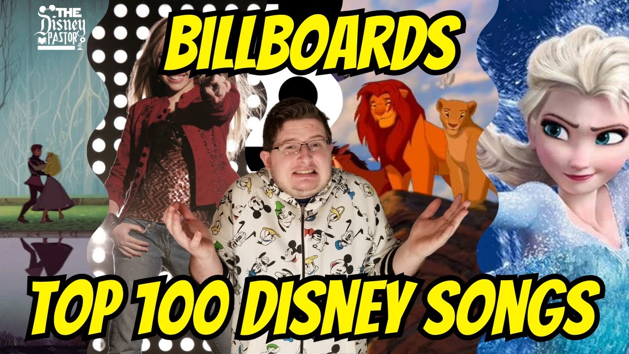 My First Time Reacting to Billboard's Top 100 Disney Songs - YouTube