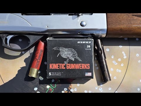 Kinetic Gunwerks 28ga 2-3/4" 1-3/8oz TSS #9 Test W/ Tristar Viper ...