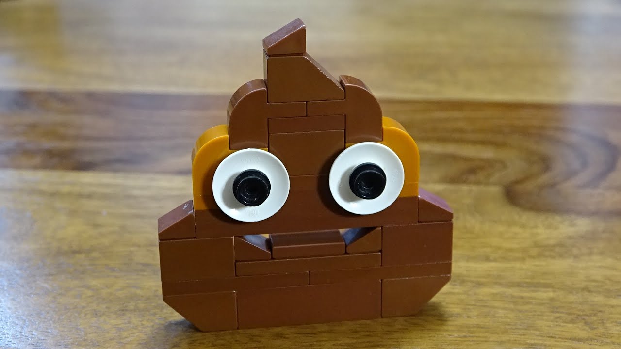 Building a Mini Lego Happy Poo Emoji - YouTube