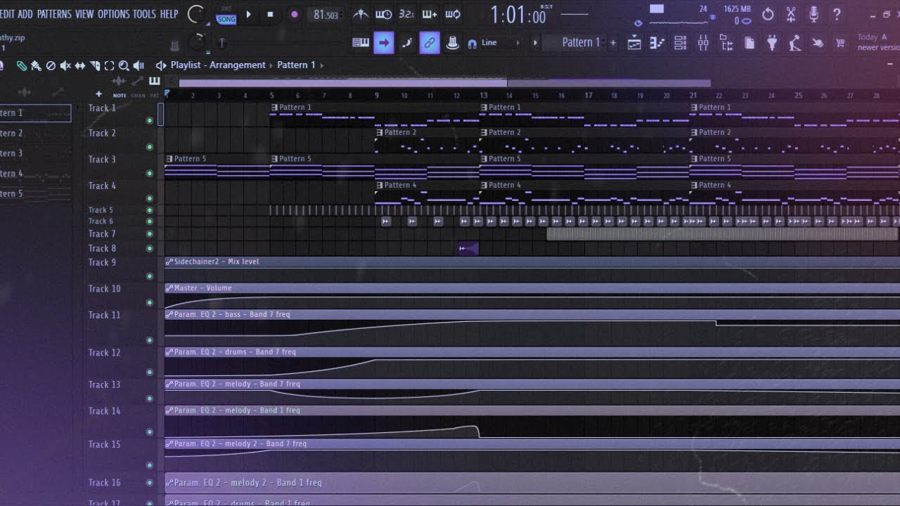 [FLP] Atmospheric Synthwave like Narvent, VØJ - YouTube