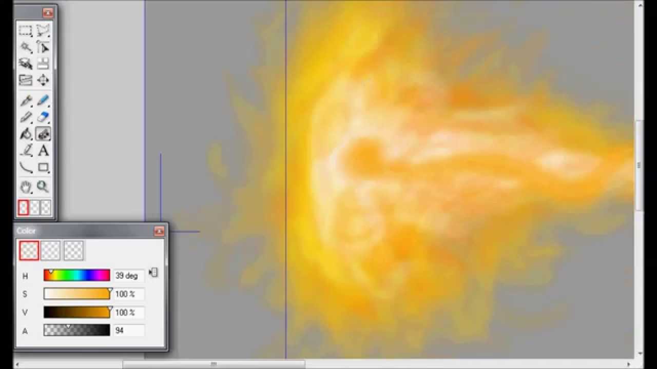 How I draw a FireBender (SpeedPaint) - YouTube