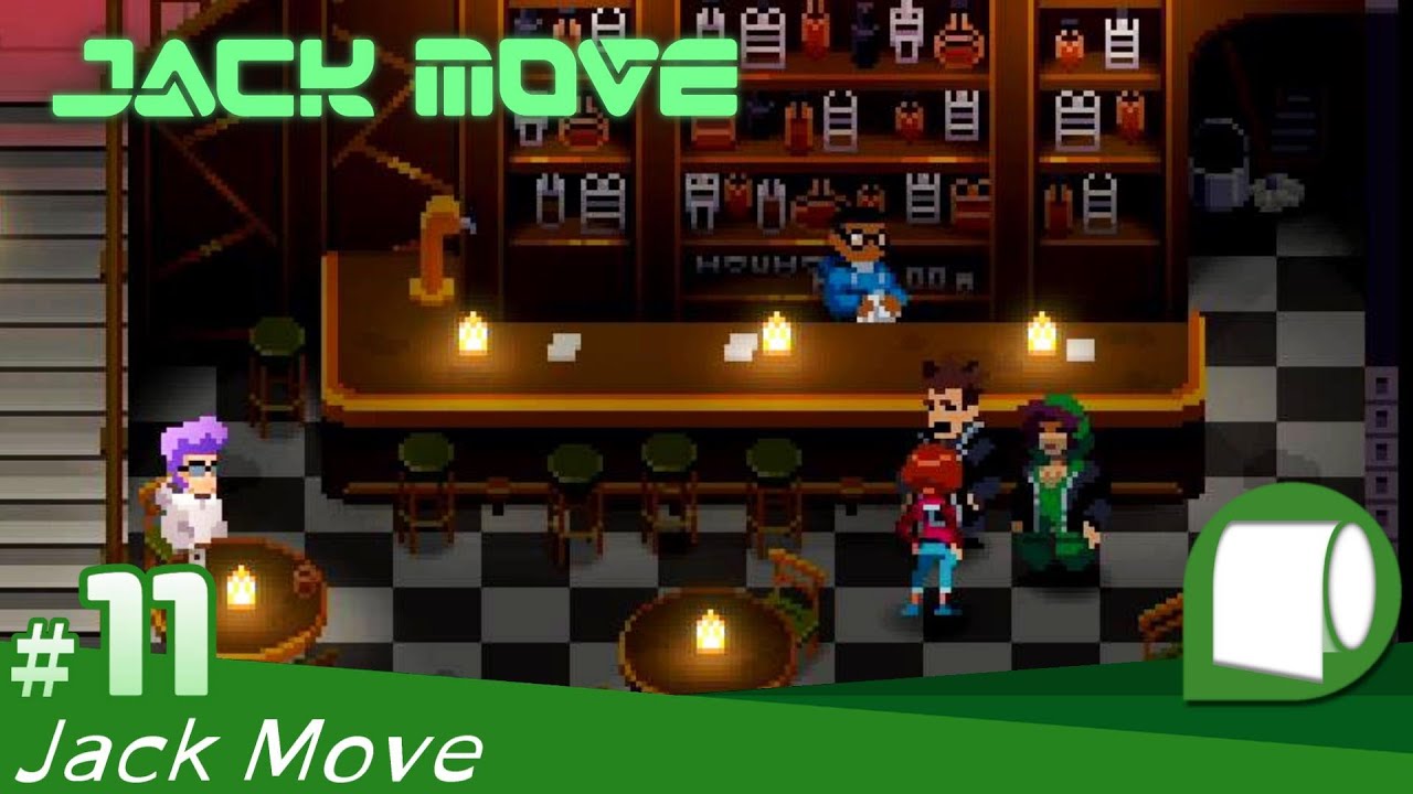 #11【 Jack Move / ジャックムーブ （製品版）】キュートなドット絵サイバーパンクJRPG - YouTube