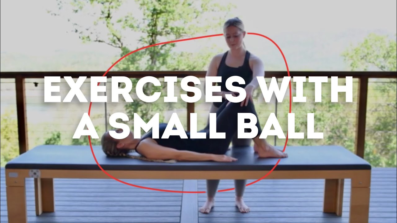 Mat Exercises with a Ball - YouTube