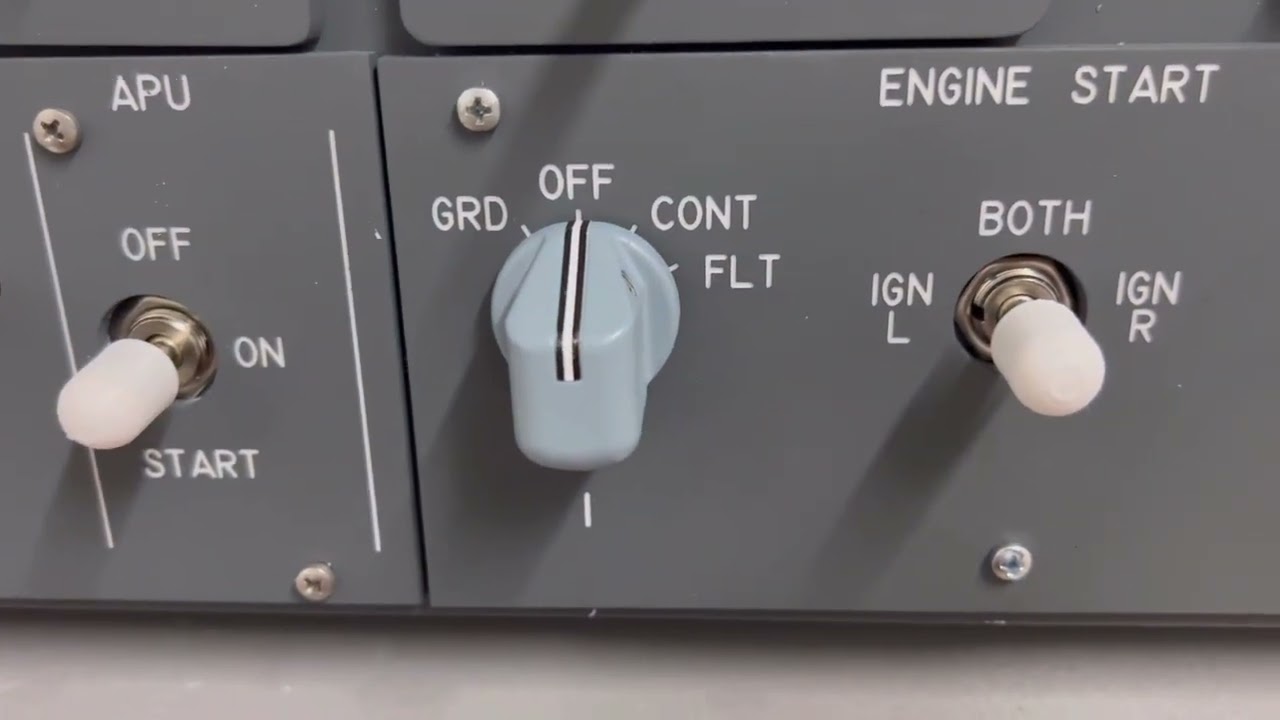 737 Engine Starter - YouTube