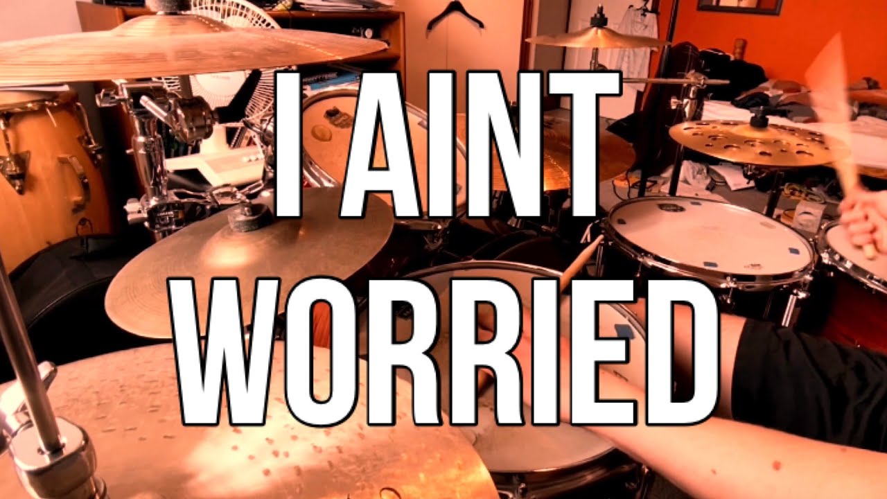 Top gun- I aint worried 1R- Drum cover - YouTube