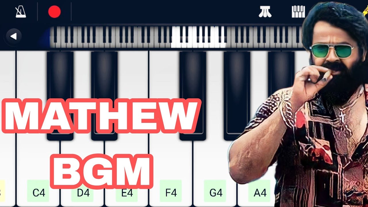 MATHEW Jailer BGM | Perfect piano tutorial | Anirudh - YouTube