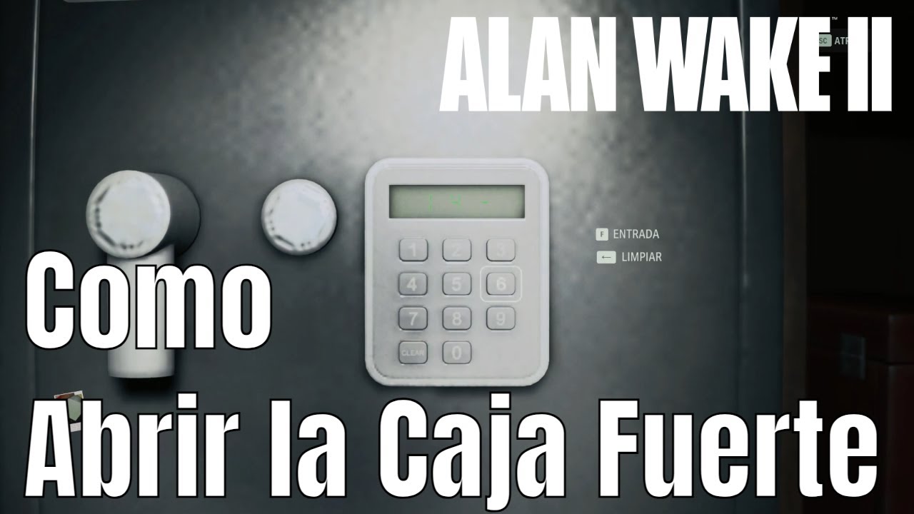 Como Abrir la Caja Fuerte en la Tienda de Regalos - Alan Wake 2 - YouTube