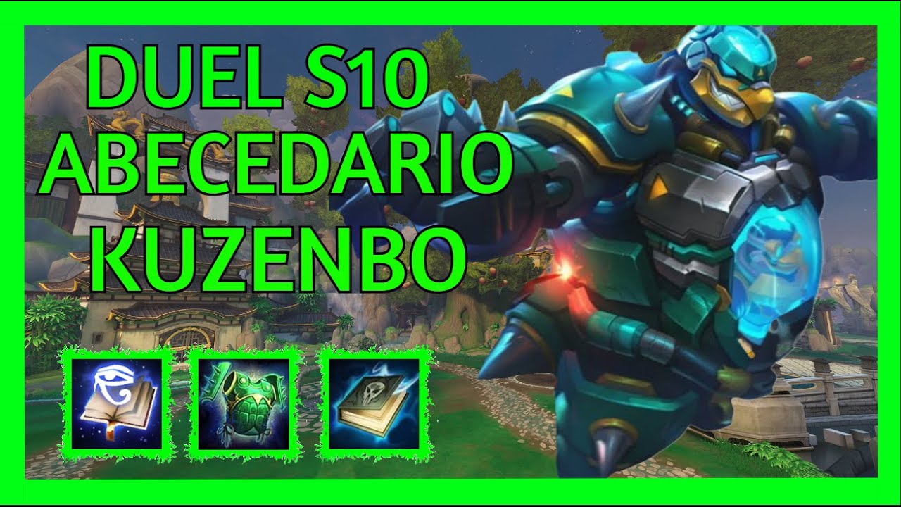 SORTEO + SMITE DUEL ABECEDARIO S10 - KUZENBO - LA BUILD LO ES TODO ...