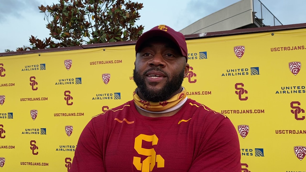 USC WRs coach Keary Colbert — Colorado week - YouTube