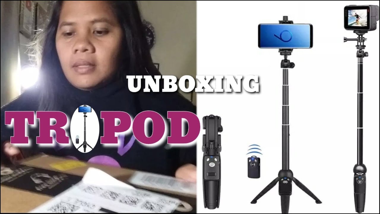 UNBOXING GoPo TRIPOD/SELFIE STICK 40 INCH WIRELESS REMOTE SHUTTER - YouTube
