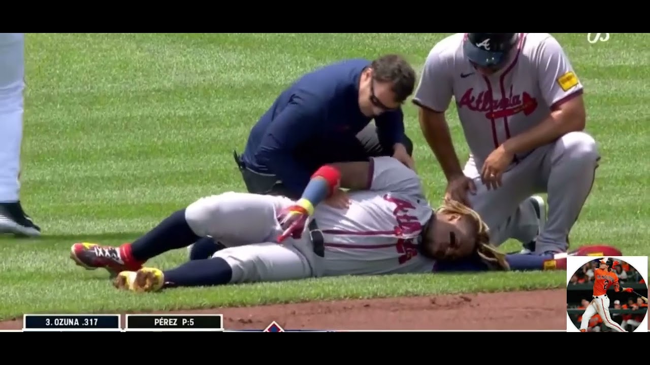 Ronald Acura Jr tears ACL (MLB) - YouTube