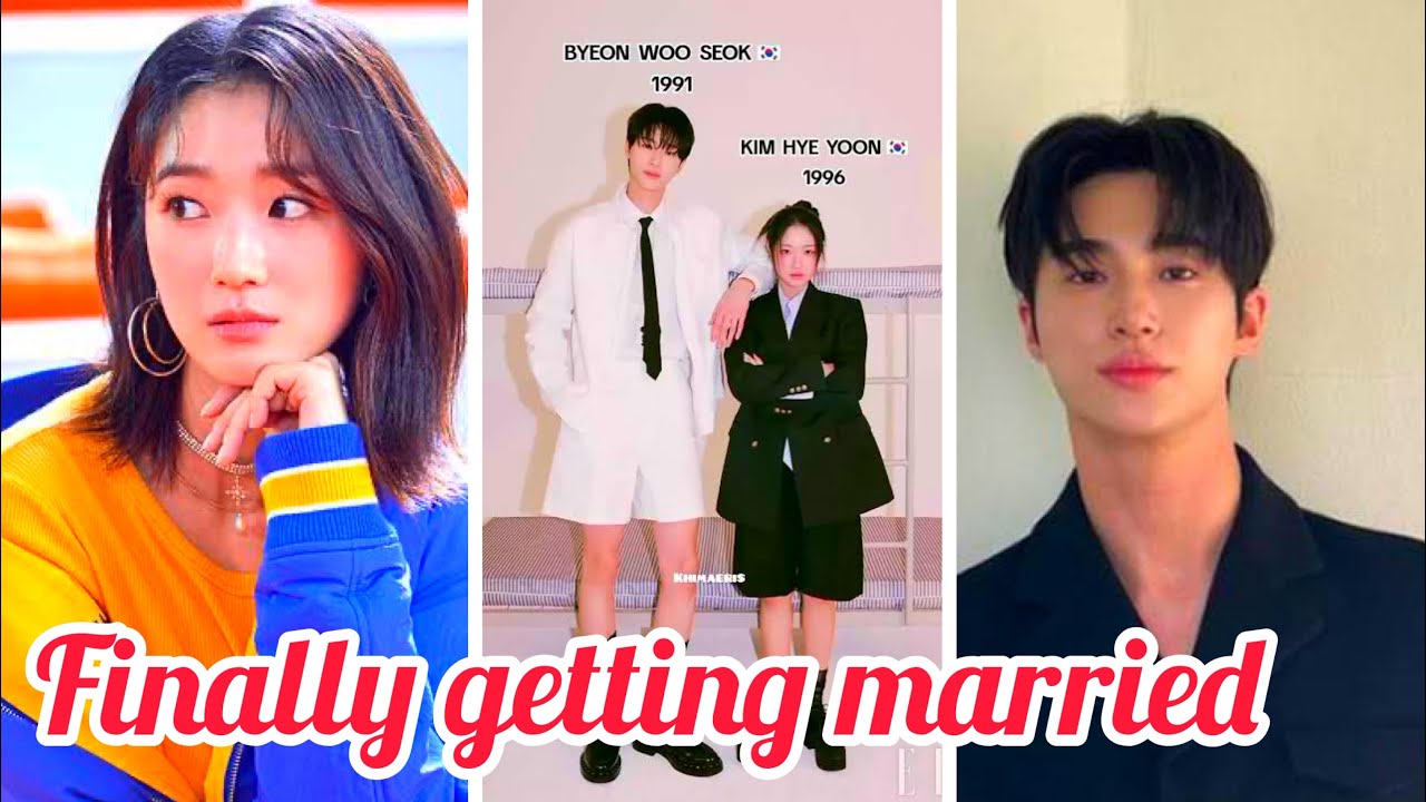 Byeon Woo Seok And Kim Hye Yoon Are Dating//Spotted Wearing Matching ...