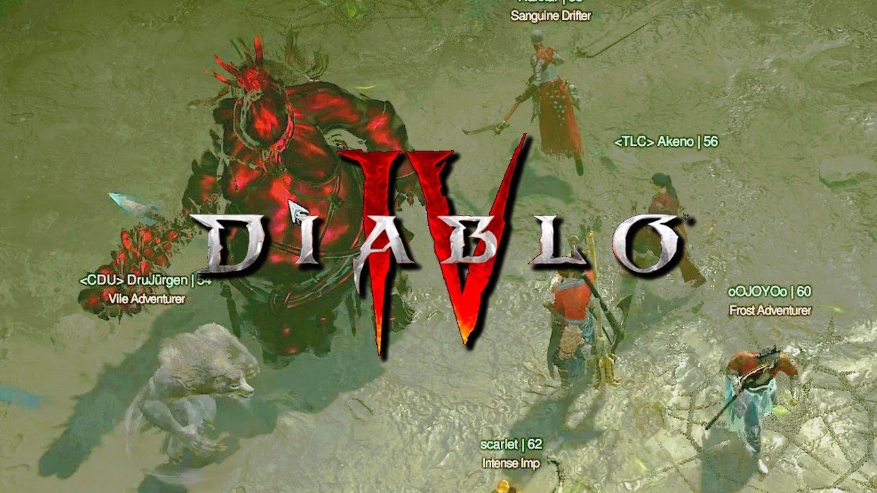 An MMORPG like Event in Diablo 4, very fun honestly! - YouTube