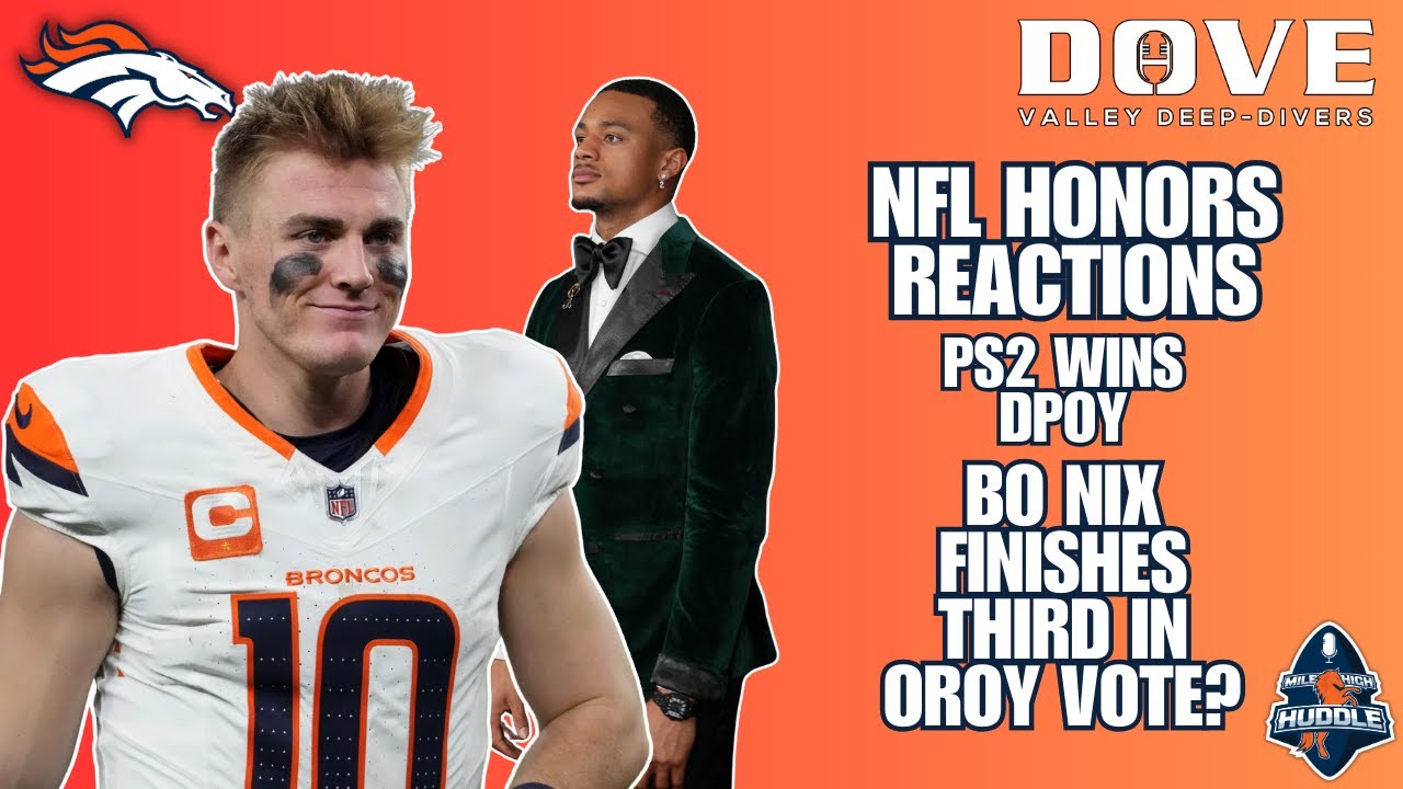 NFL Honors Reactions: PS2 the DPoY | Bo Nix Finishes 3rd in ORoY ...