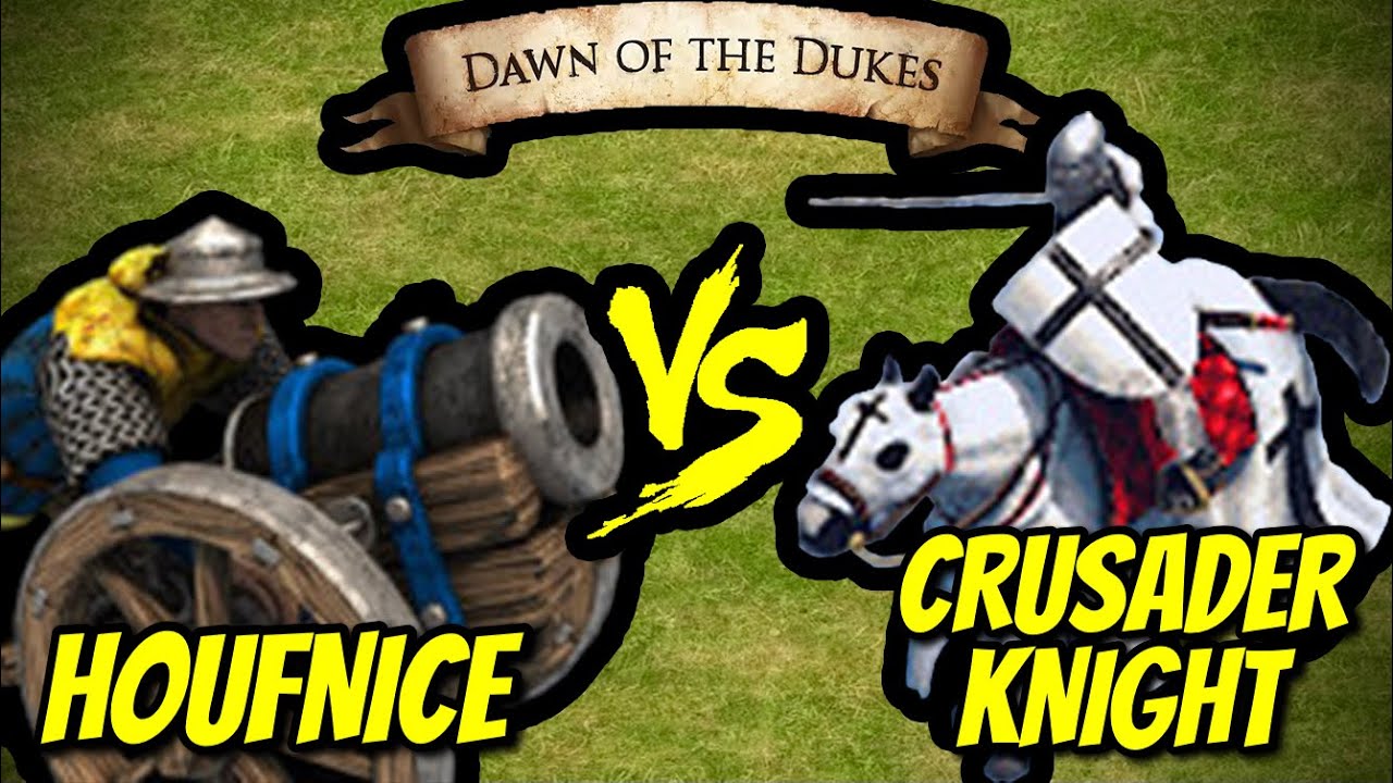 200 HOUFNICE vs 200 CRUSADER KNIGHTS | AoE II: Definitive Edition - YouTube