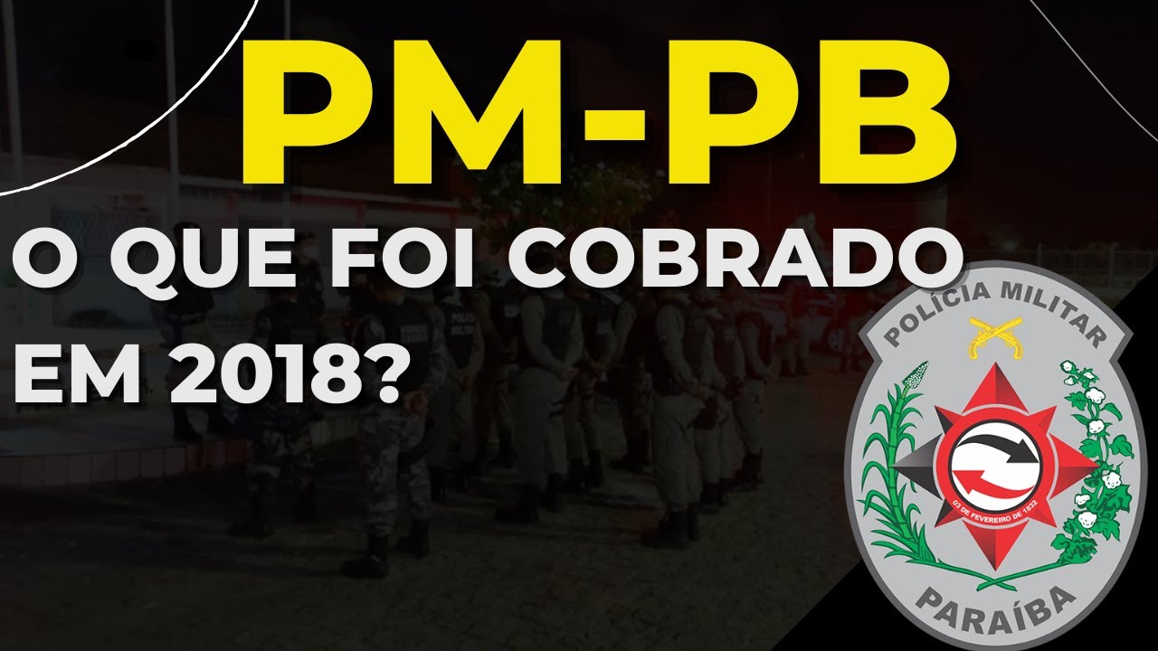 PMPB | O que cai na prova? - YouTube