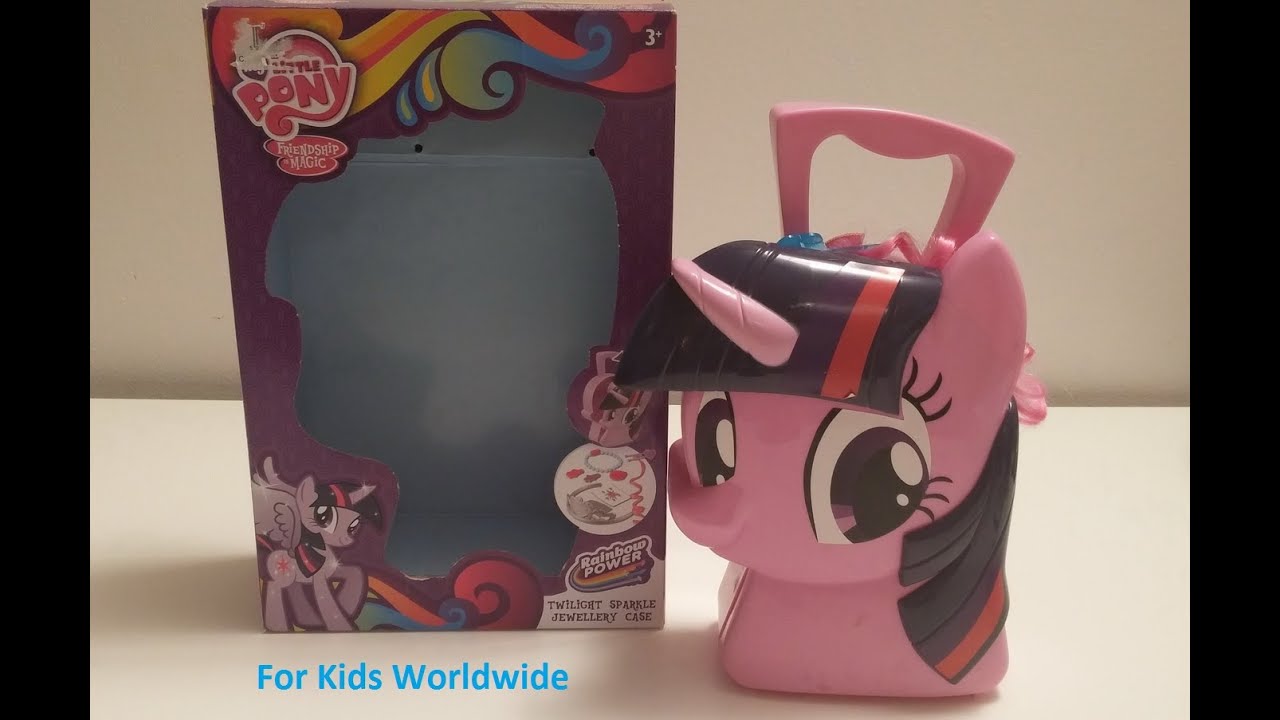 My Little Pony Twilight Sparkle Jewellery Case - MLP Toy For Girls ...