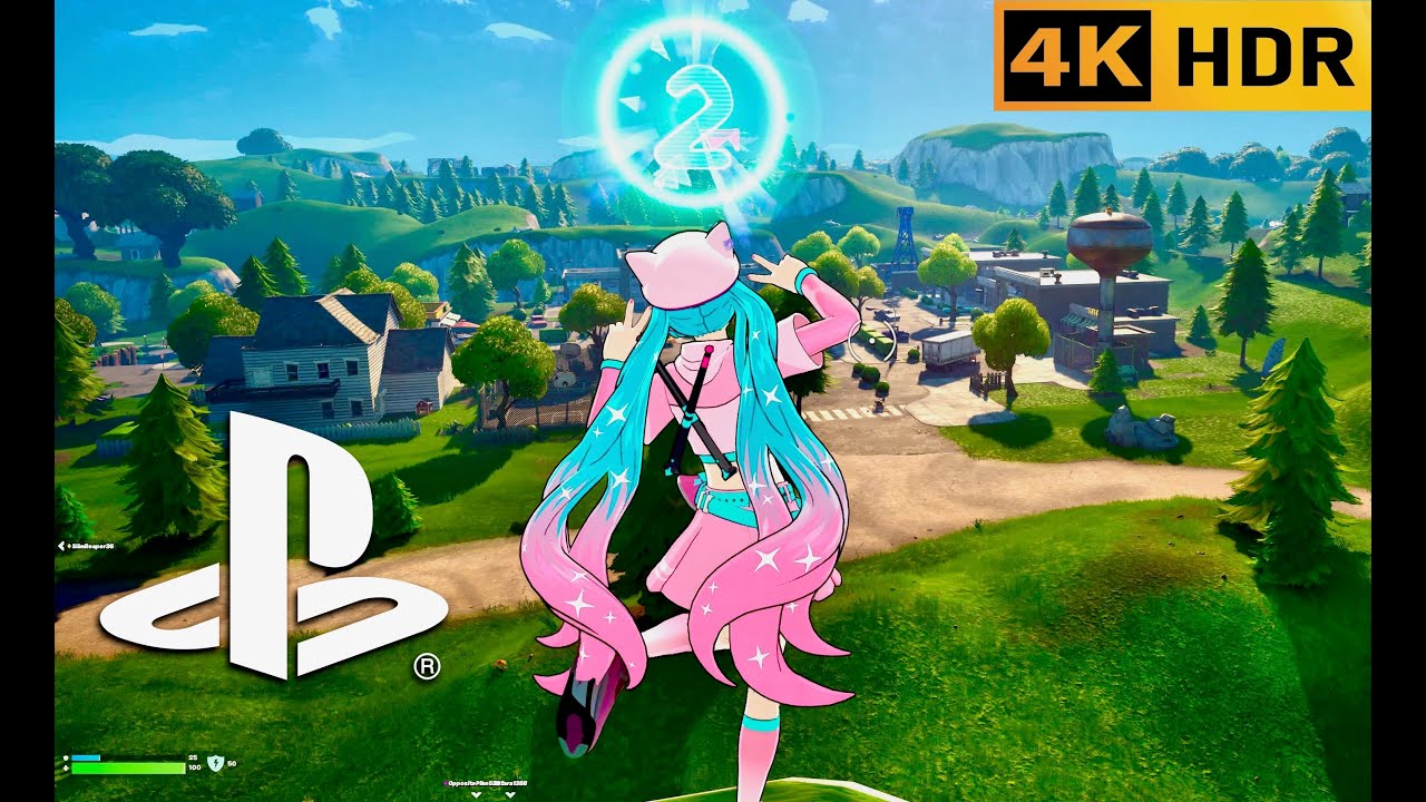 FORTNITE OG HATSUNE MIKU GAMEPLAY PS5 4K HDR (No commentary) - YouTube