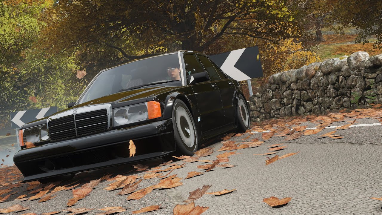 Mercedes Benz 190e 2.5-16 evolution ii Drifting - ドリフト#JDM Upgrade # ...
