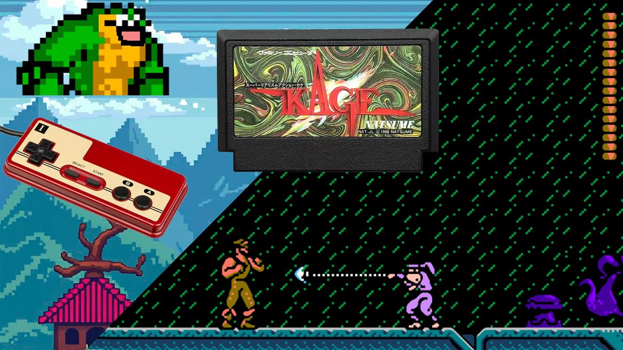Part №1. Проходження Kage (Shadow of the Ninja/Blue Shadow/Kage)(NES ...