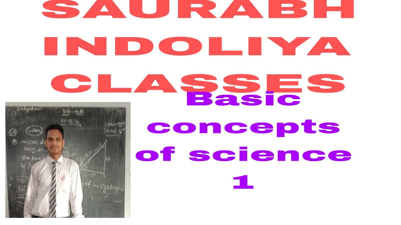 Basic concepts of science By SAURABH INDOLIYA #### Science Class 1 ...