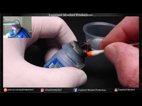 How to Paint 'Tron' themed Tau - YouTube