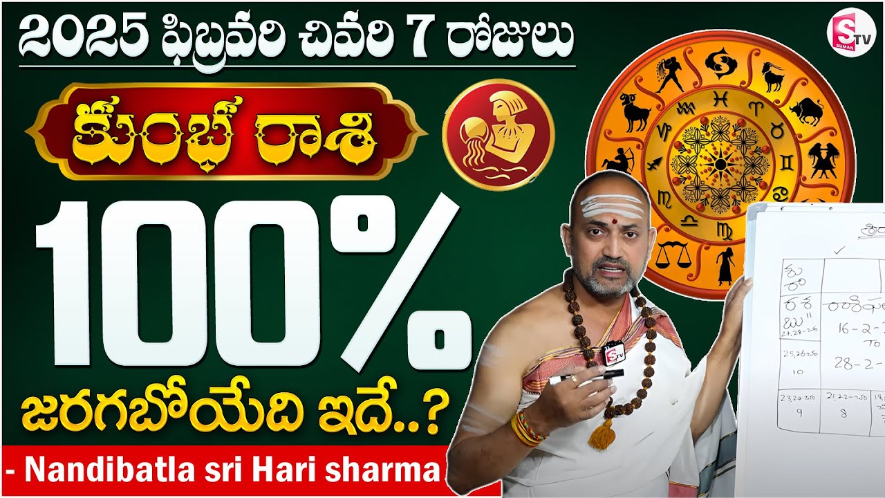 Kumba Rasi 2025 February Rasi Phalithalu | Aquarius Horoscope ...
