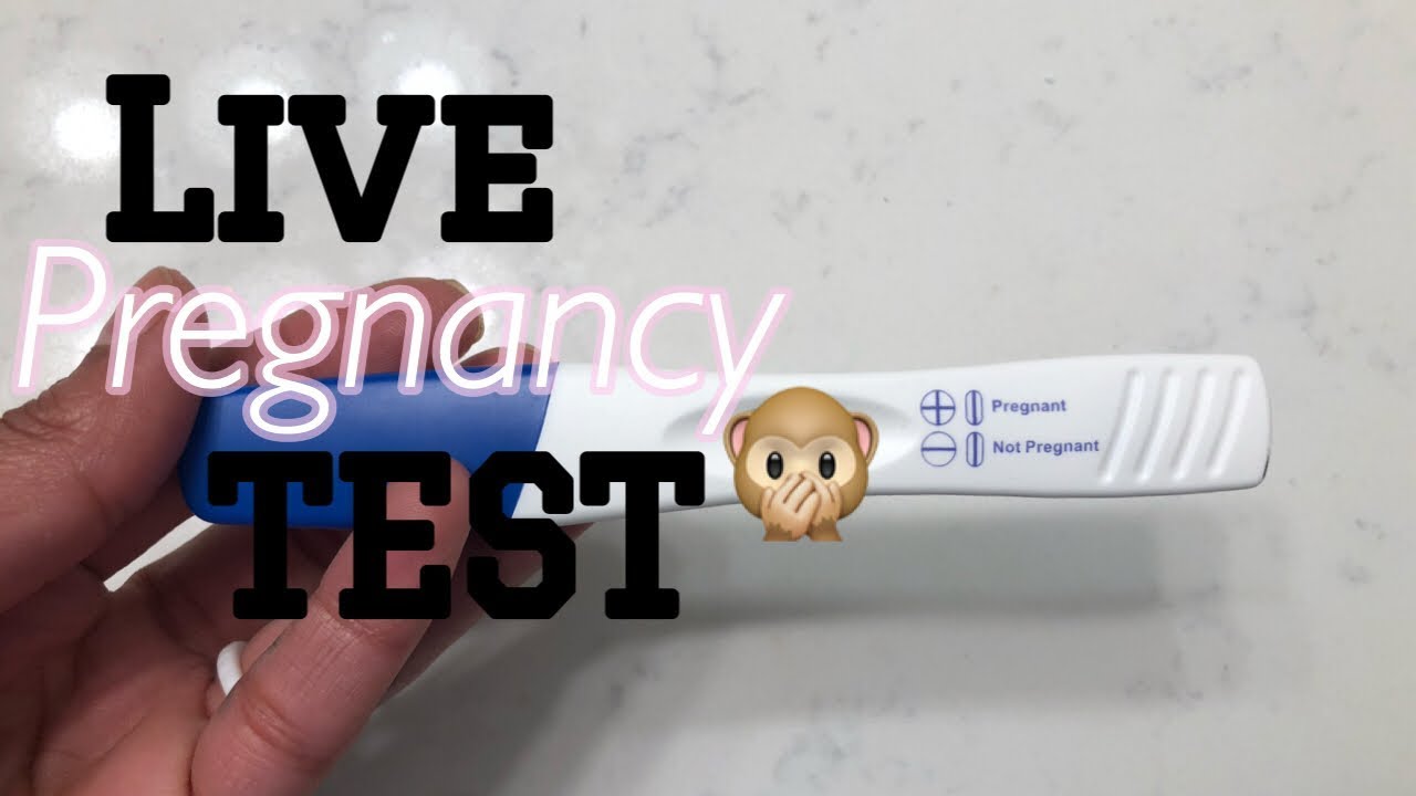 LIVE PREGNANCY TEST! AM I Pregnant with baby #2? - YouTube