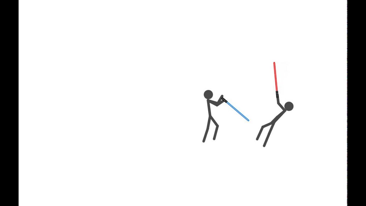 Good stick man vs evil stick man - YouTube