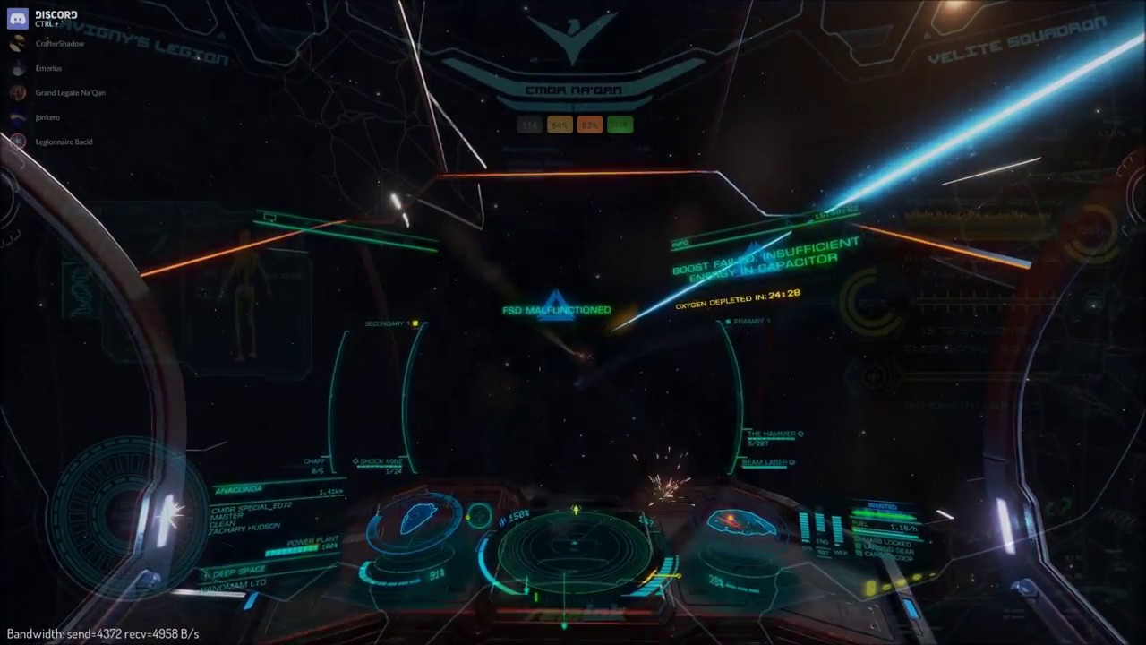 Elite: Dangerous 2.2 PvE | Asp Scout vs Anaconda (Cmdr Special_ED72 ...