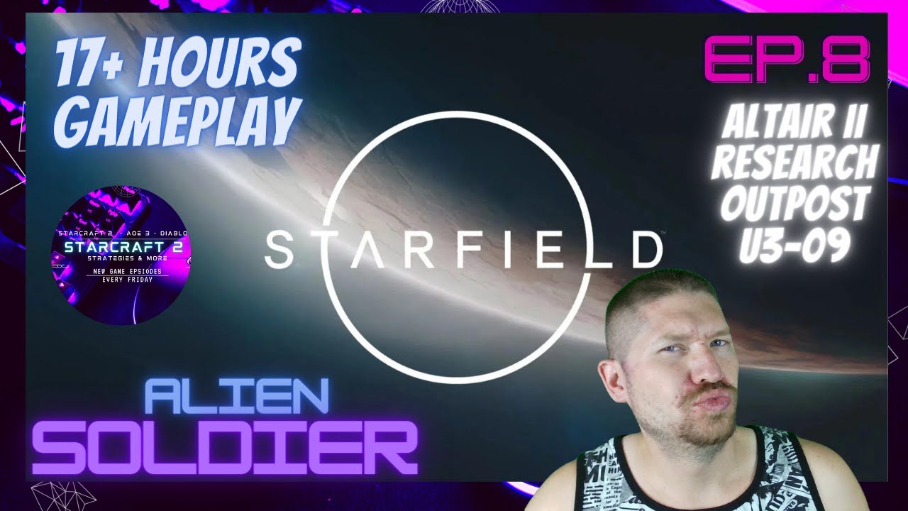Fire Fight in the Altair II Research Outpost U3-09, Starfield Ep 8 ...