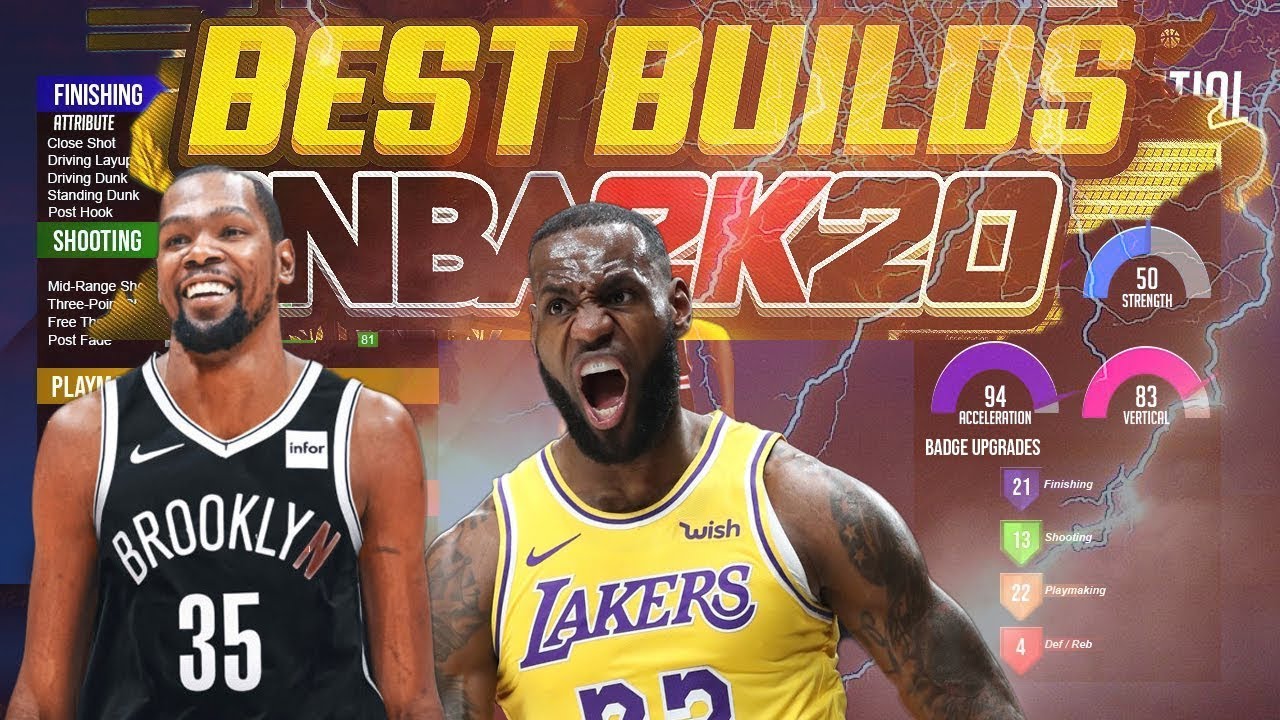 BEST BUILDS IN NBA 2K20 ! - YouTube