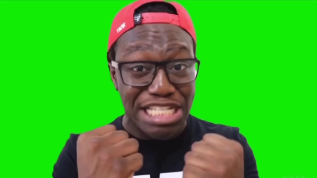 Deji Crying Meme - Green Screen - YouTube