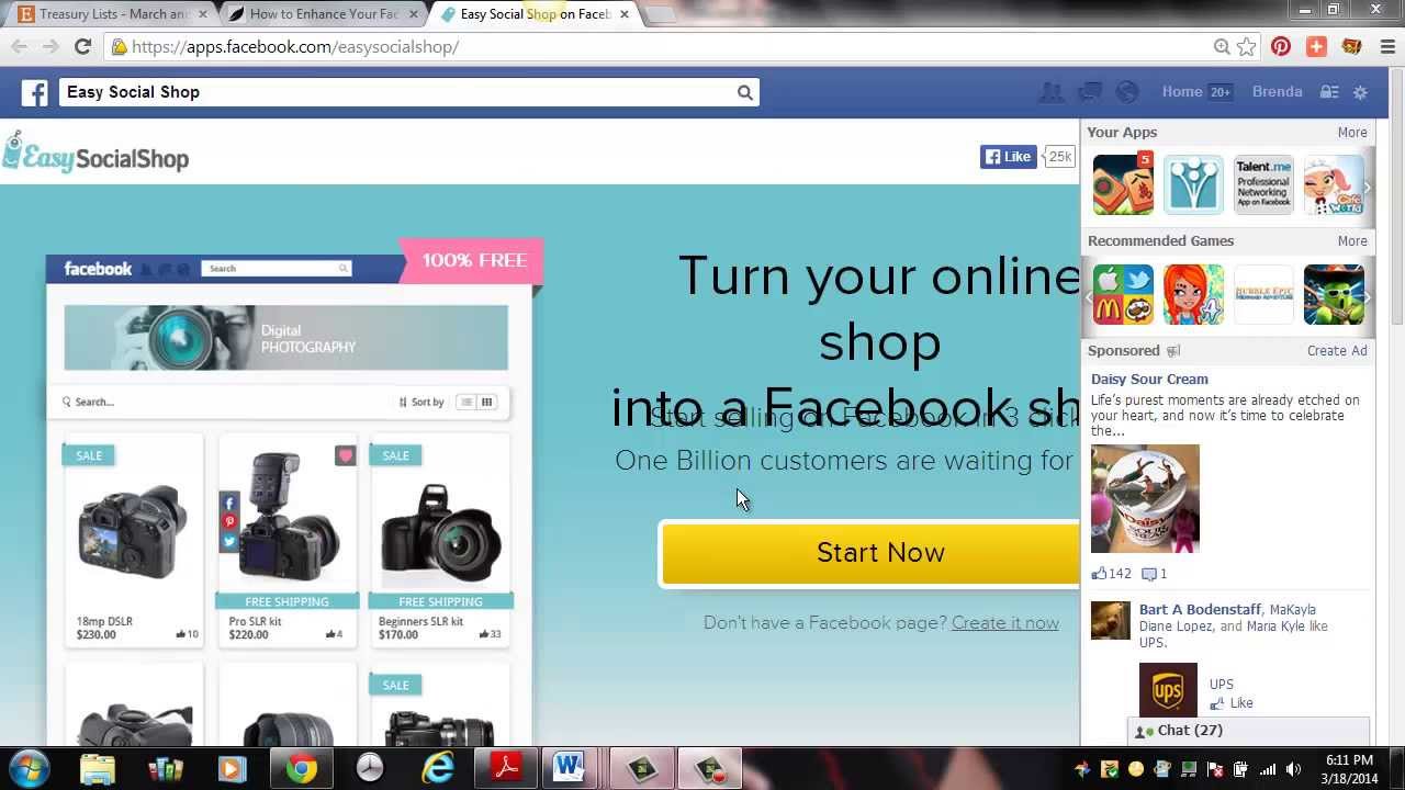 Etsy Team How To Guide Series 1 - Facebook How to Add your Etsy Shop to ...