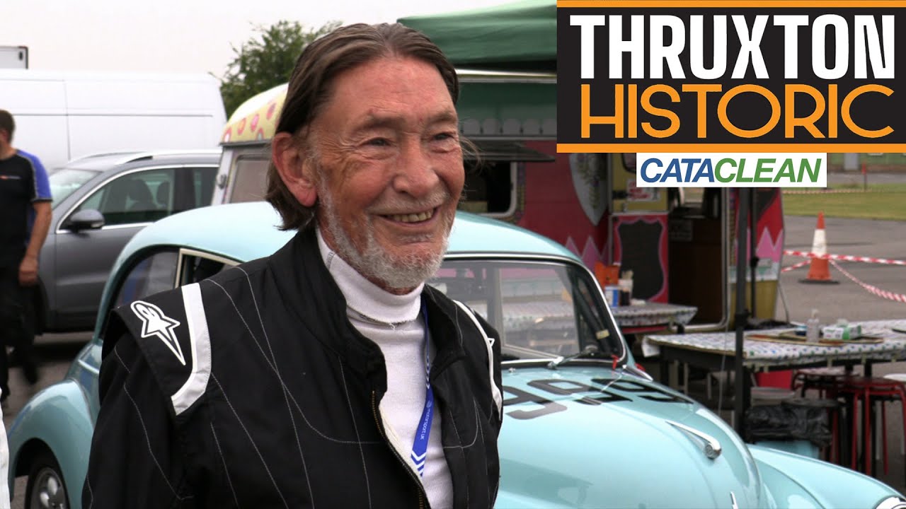 Thruxton Historic 2020 | Chris Rea and his 1957 Morris Minor - YouTube