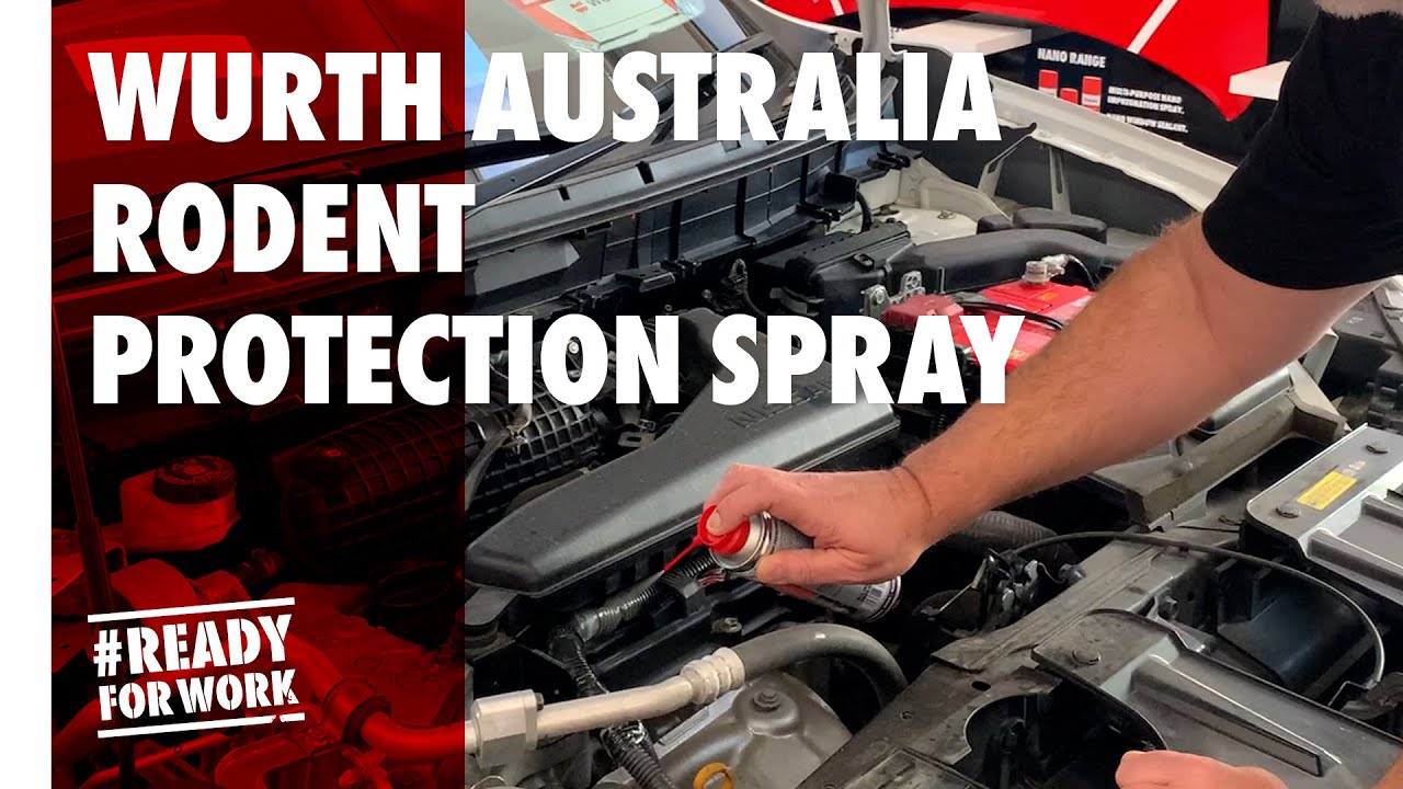 Rodent Spray - Wurth Australia - Product Tutorial - YouTube