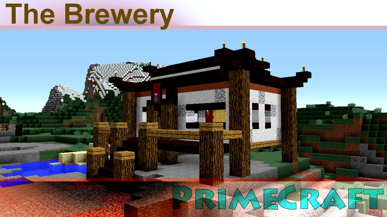 Minecraft Lets Play: Minecraft THE BREWERY, our local PrimePub ...